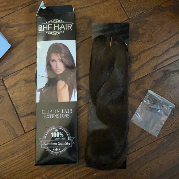 BHF hair | Accessories | Nib Bhf Hair Clip In Extensions 4 Inches ...